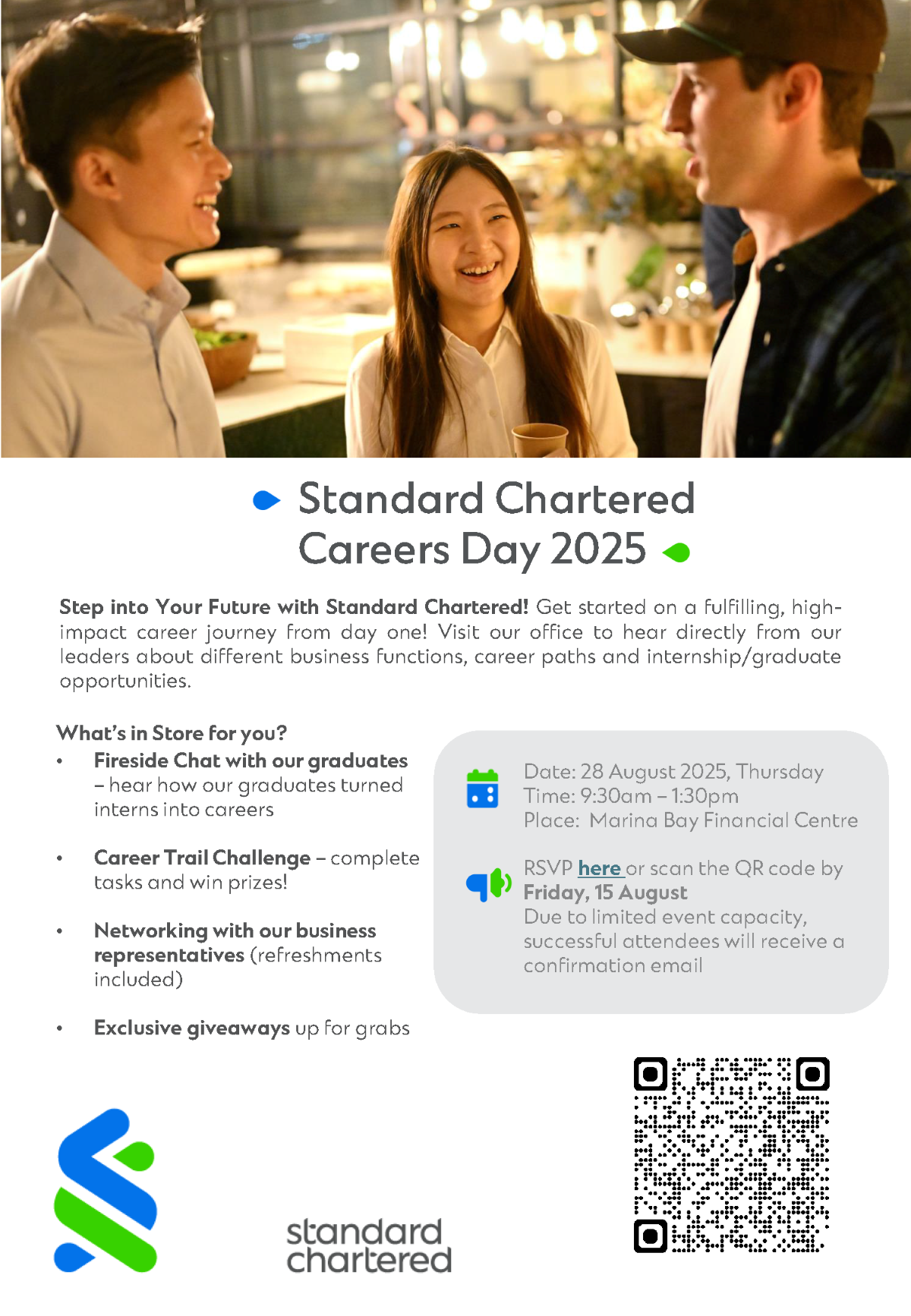 Standard Chartered Careers Day 2025 - NUS Centre for Future-ready Graduates