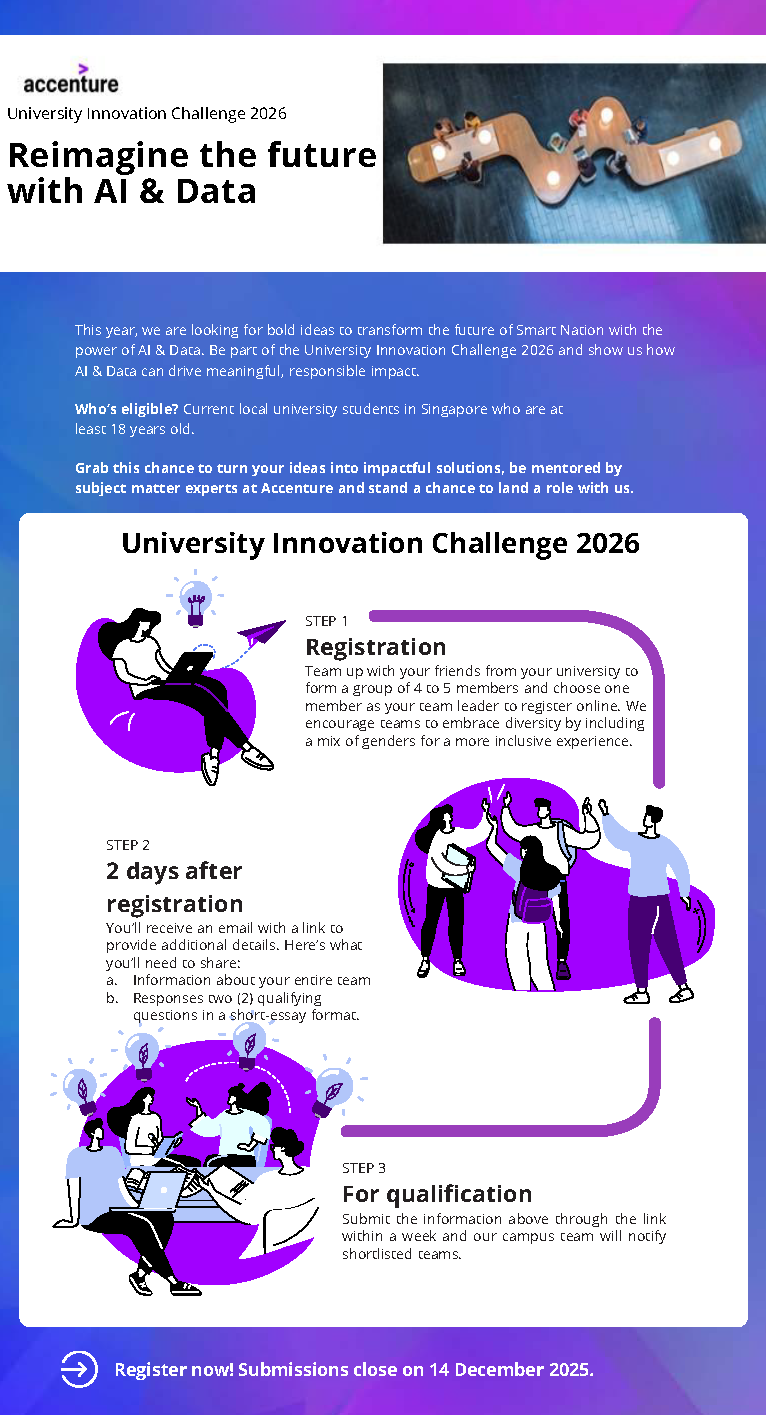 Accenture University Innovation Challenge 2026 - NUS Centre for Future ...