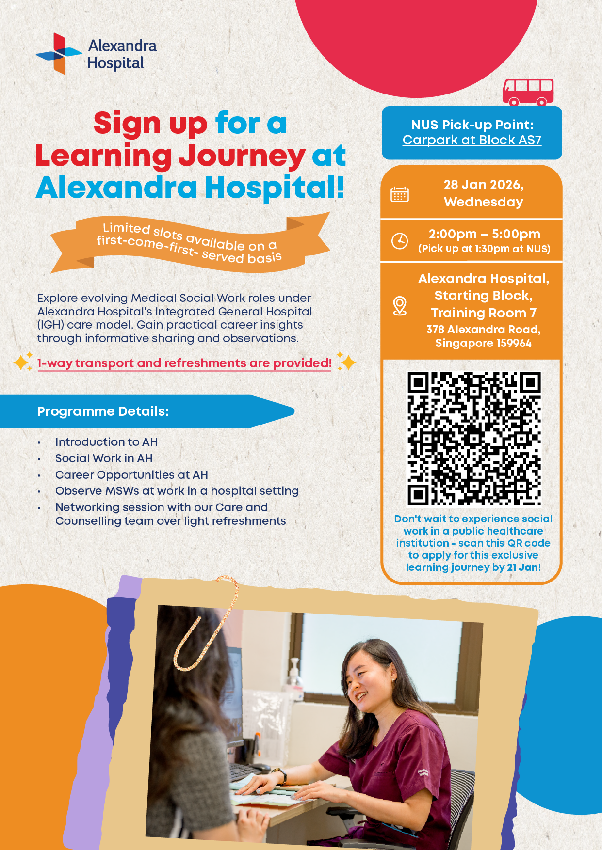 Learning Journey at Alexandra Hospital - NUS Centre for Future-ready ...
