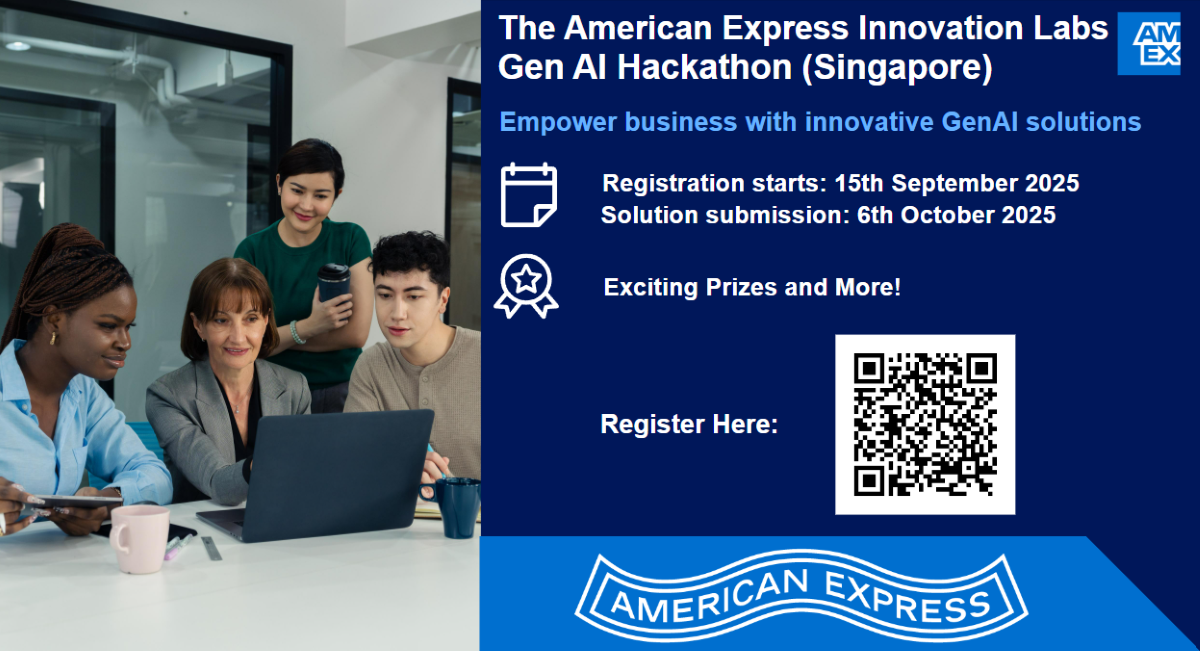 The American Express Innovation Labs Gen AI Hackathon (Singapore) - NUS Centre for Future-ready ...