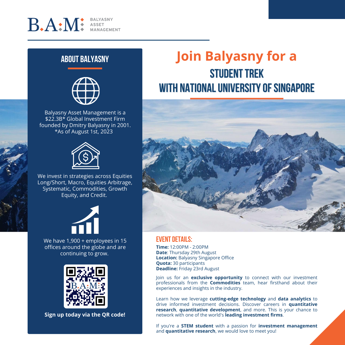 NUS Student Trek - NUS Centre for Future-ready Graduates