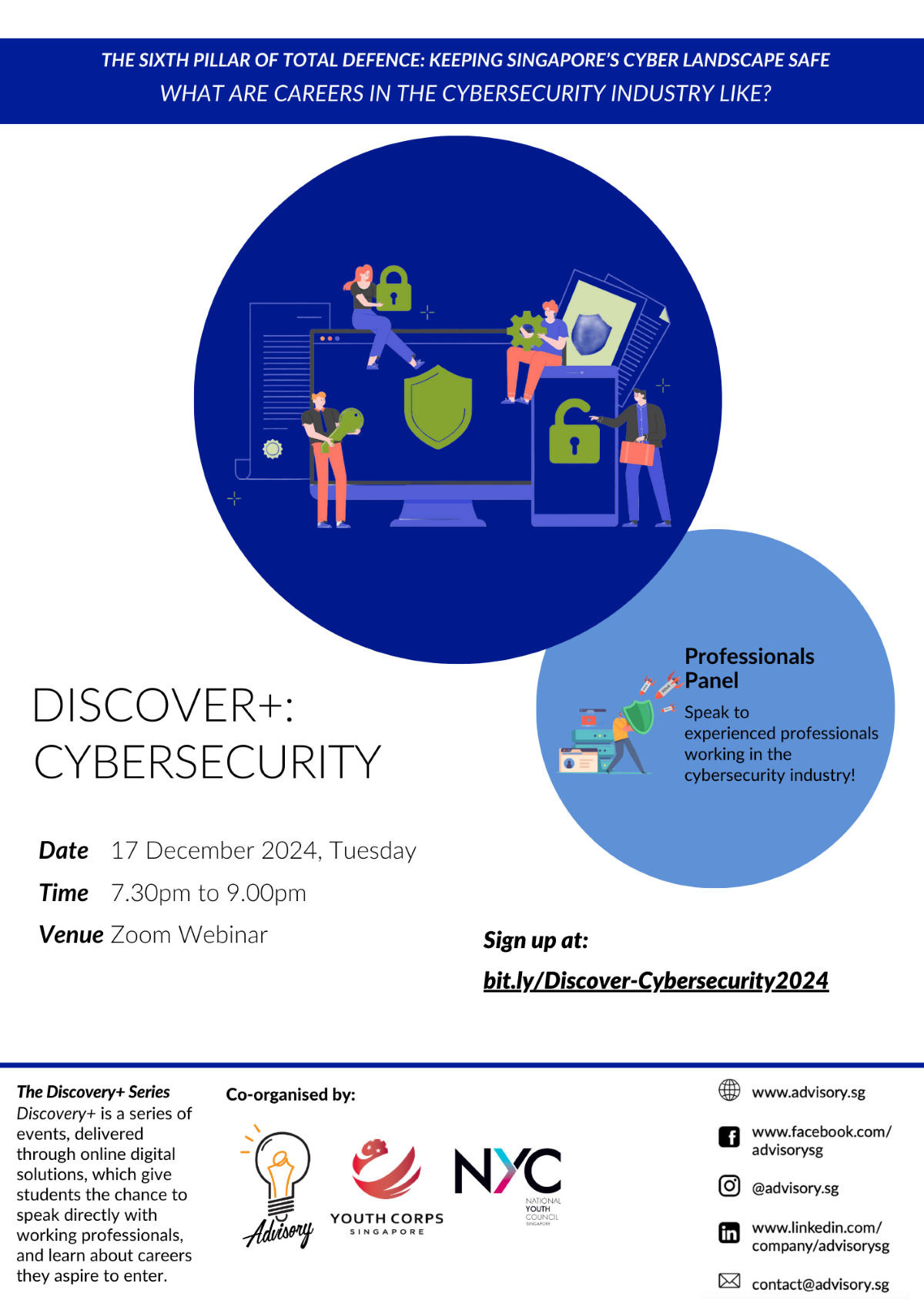 Discover+: Cybersecurity - NUS Centre for Future-ready Graduates