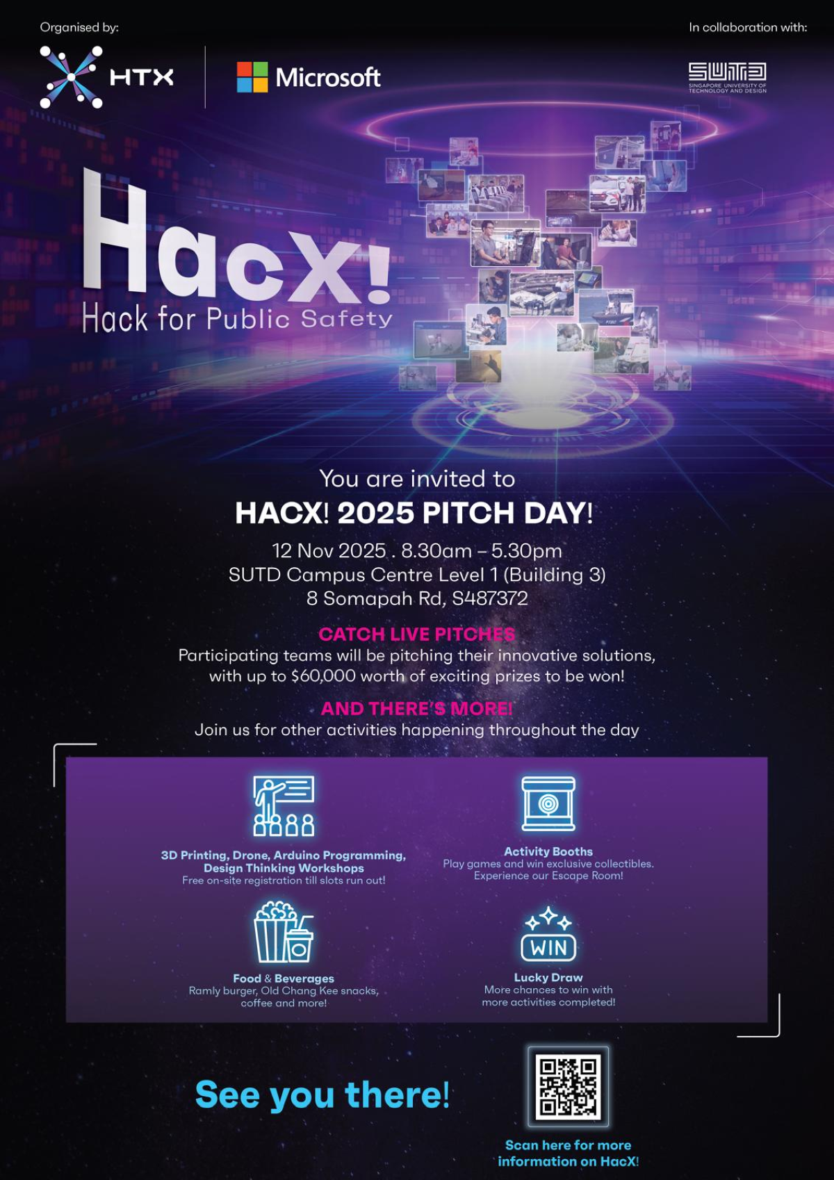 HacX! 2025 Pitch Day - NUS Centre for Future-ready Graduates