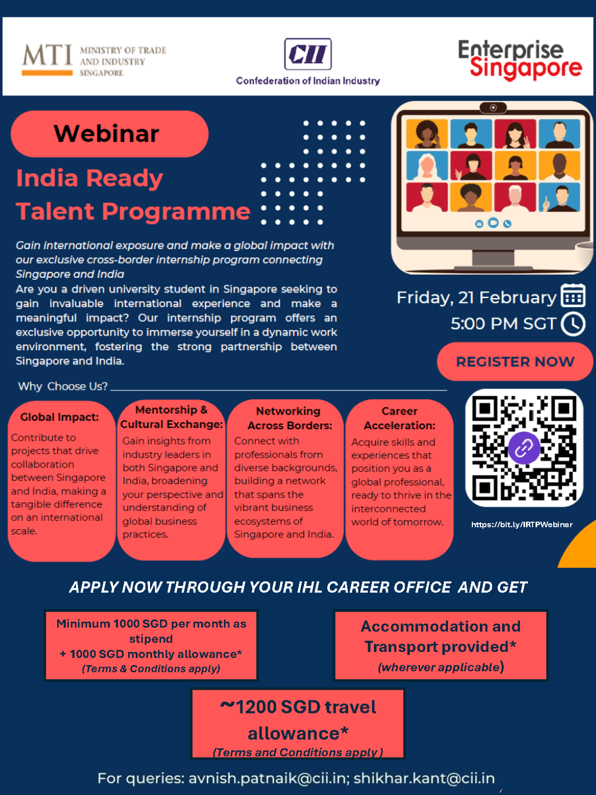 India Ready Talent Programme 2025 (Webinar session) - NUS Centre for ...