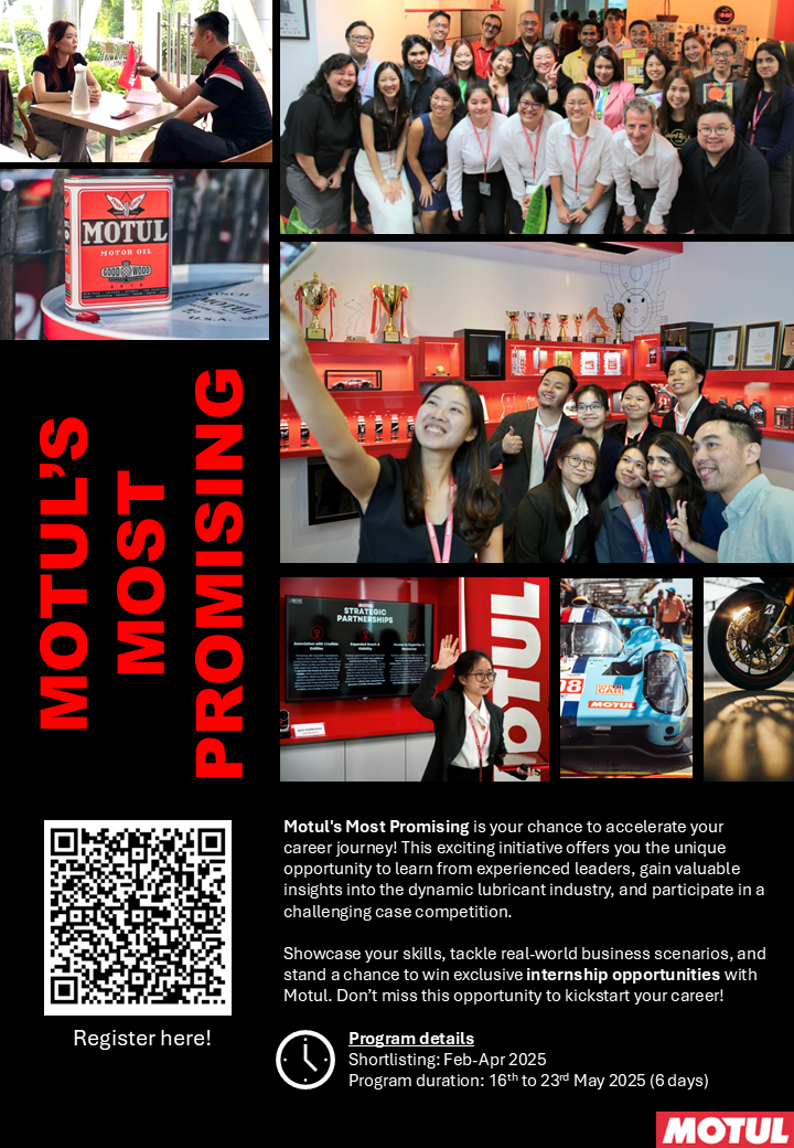 Motul Asia Pacific Workshop cum Case Competition - NUS Centre for ...