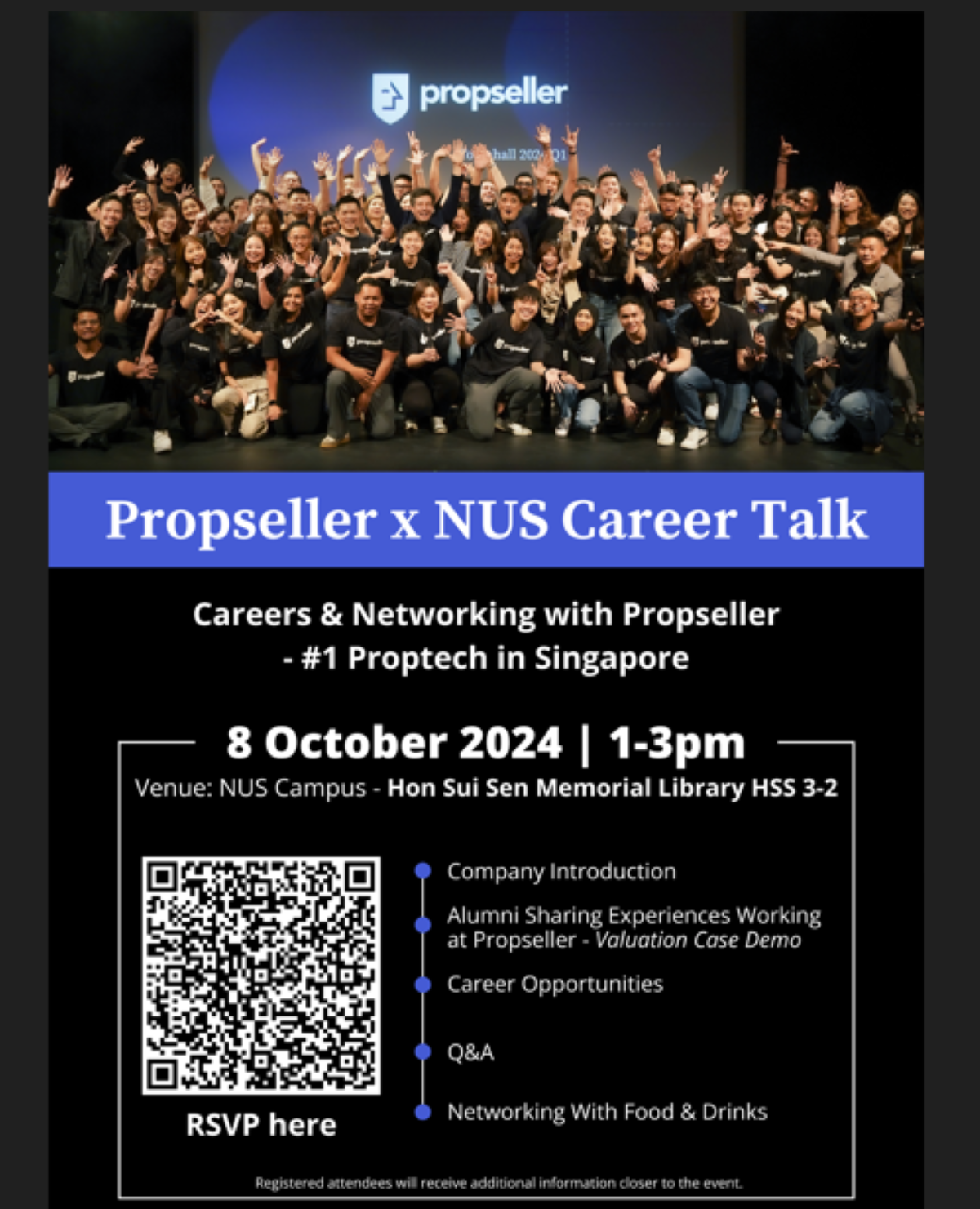 Career Talk & Networking Event with Propseller - NUS Centre for Future ...