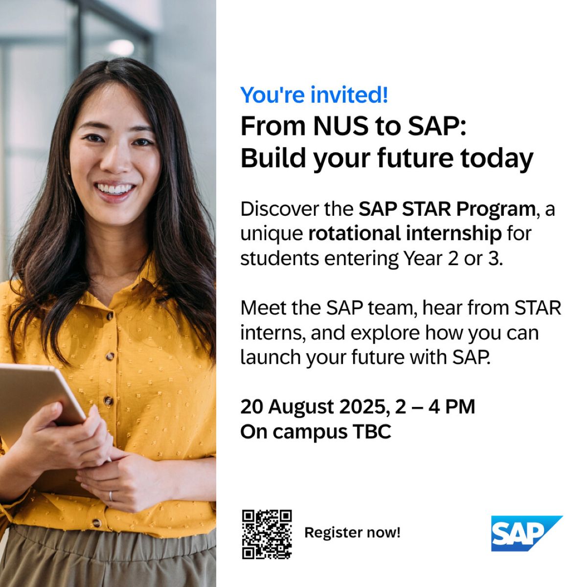 From NUS to SAP: Build Your Future Today - NUS Centre for Future-ready ...