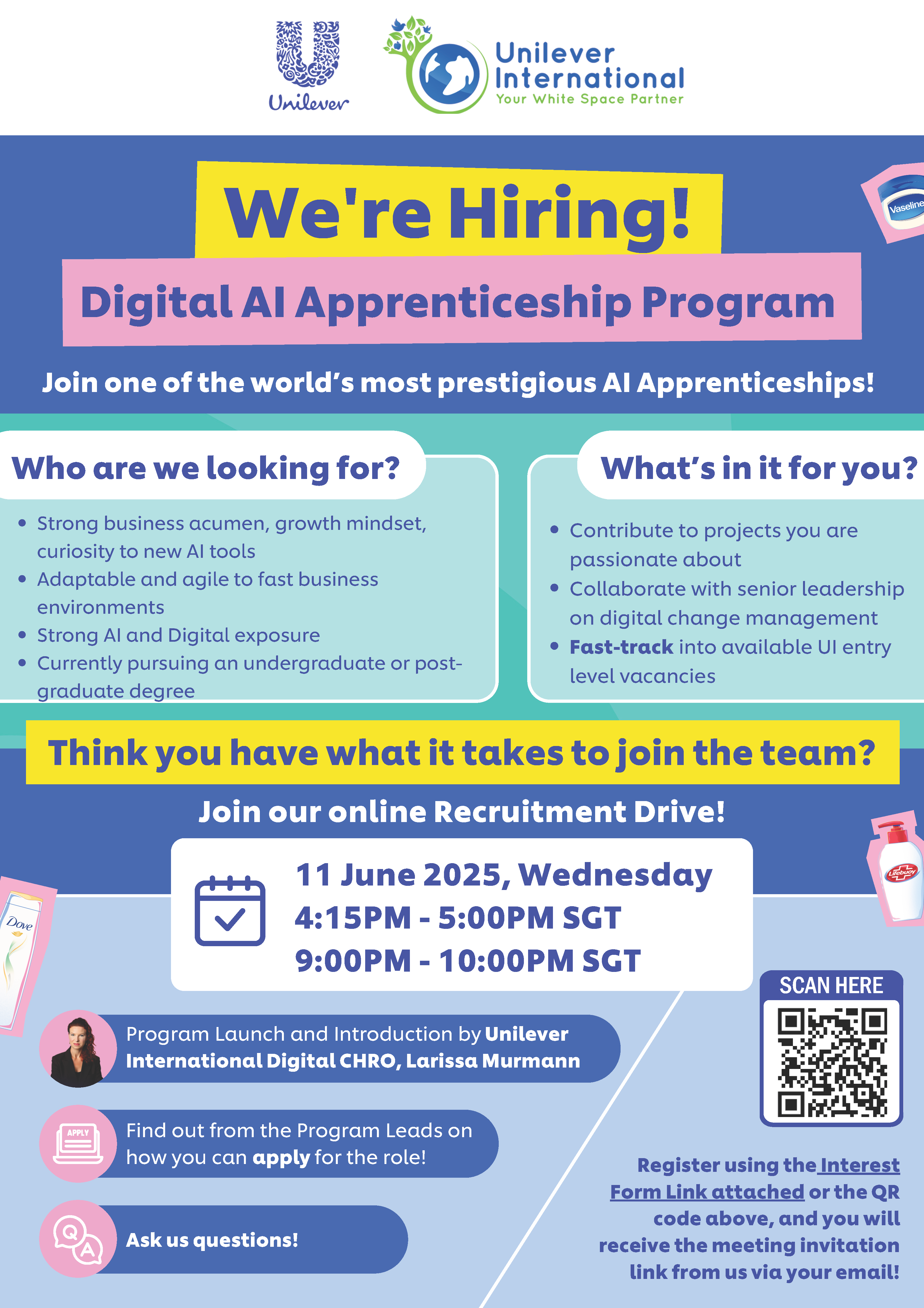 Digital & AI Apprenticeship Recruitment Talk - NUS Centre for Future ...