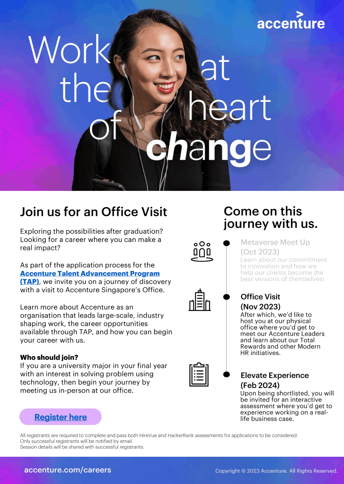 Accenture Office Visit - NUS Centre for Future-ready Graduates