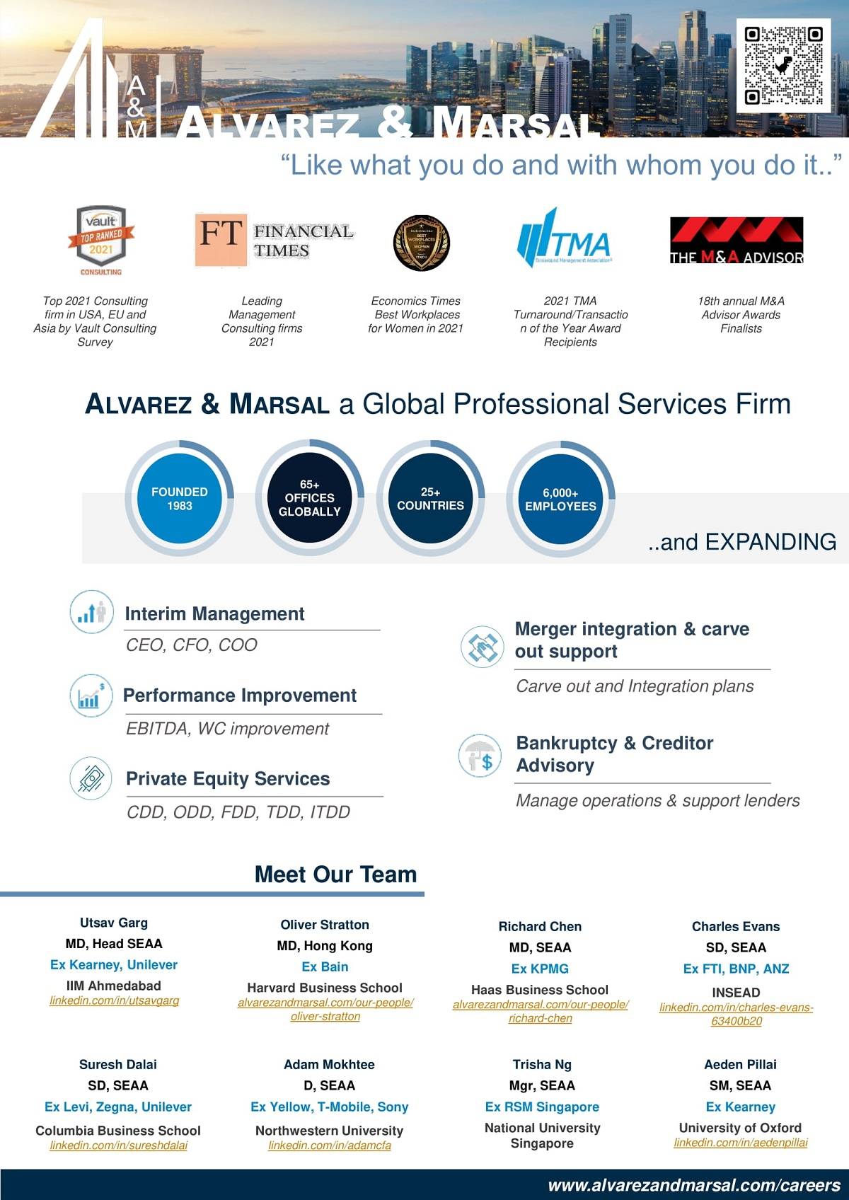 Alvarez & Marsal Virtual Recruitment Talk - NUS Centre for Future-ready ...