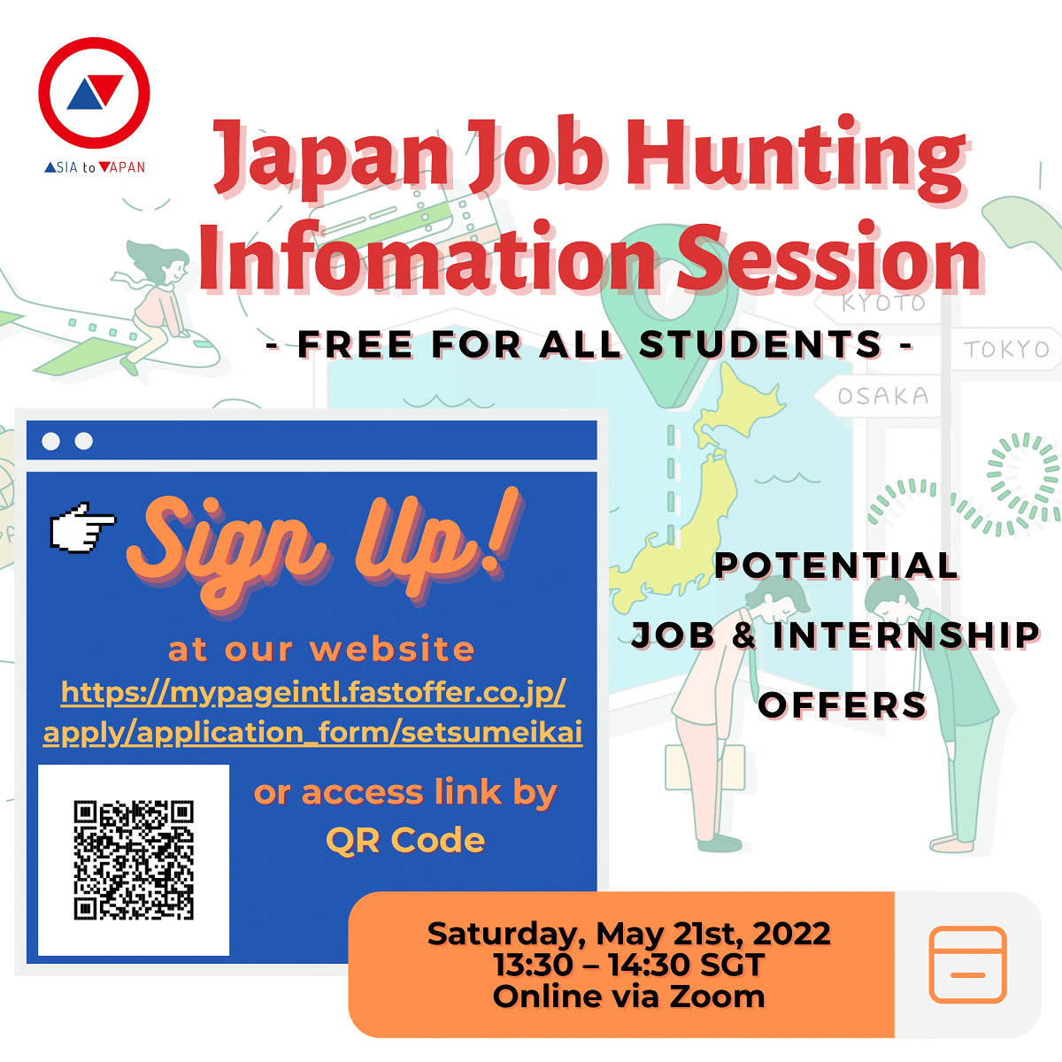 Japan Job Hunting Info Session - NUS Centre for Future-ready Graduates