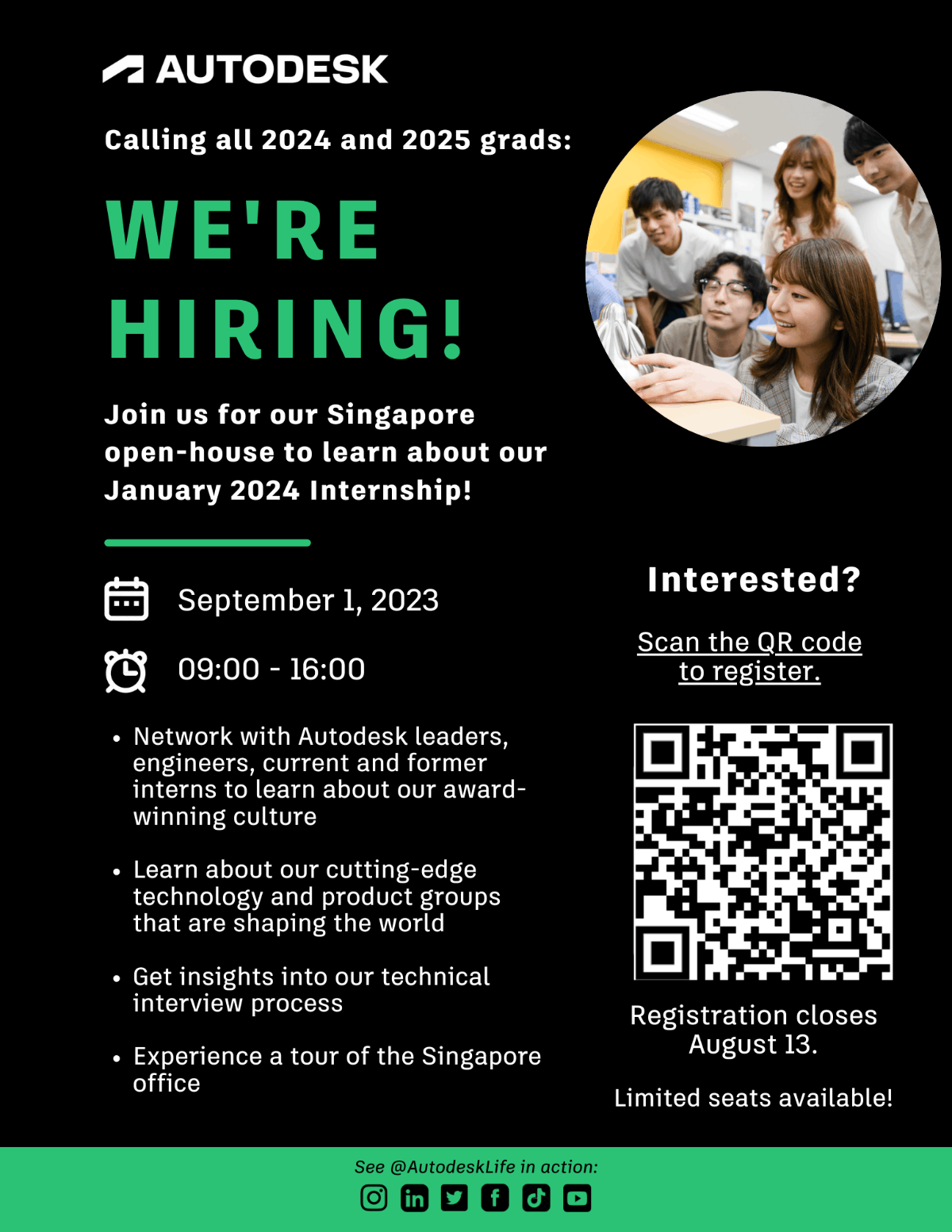 Autodesk Singapore Open House 2023 - NUS Centre for Future-ready Graduates