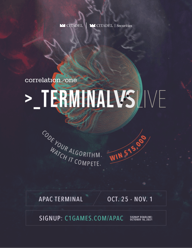 Citadel APAC Terminal Competition - NUS Centre for Future-ready Graduates