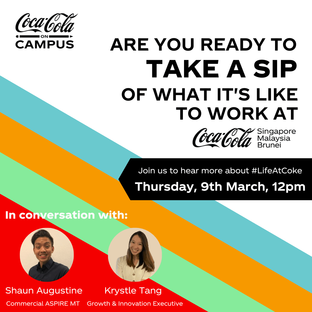 Coca Cola on Campus - NUS Centre for Future-ready Graduates