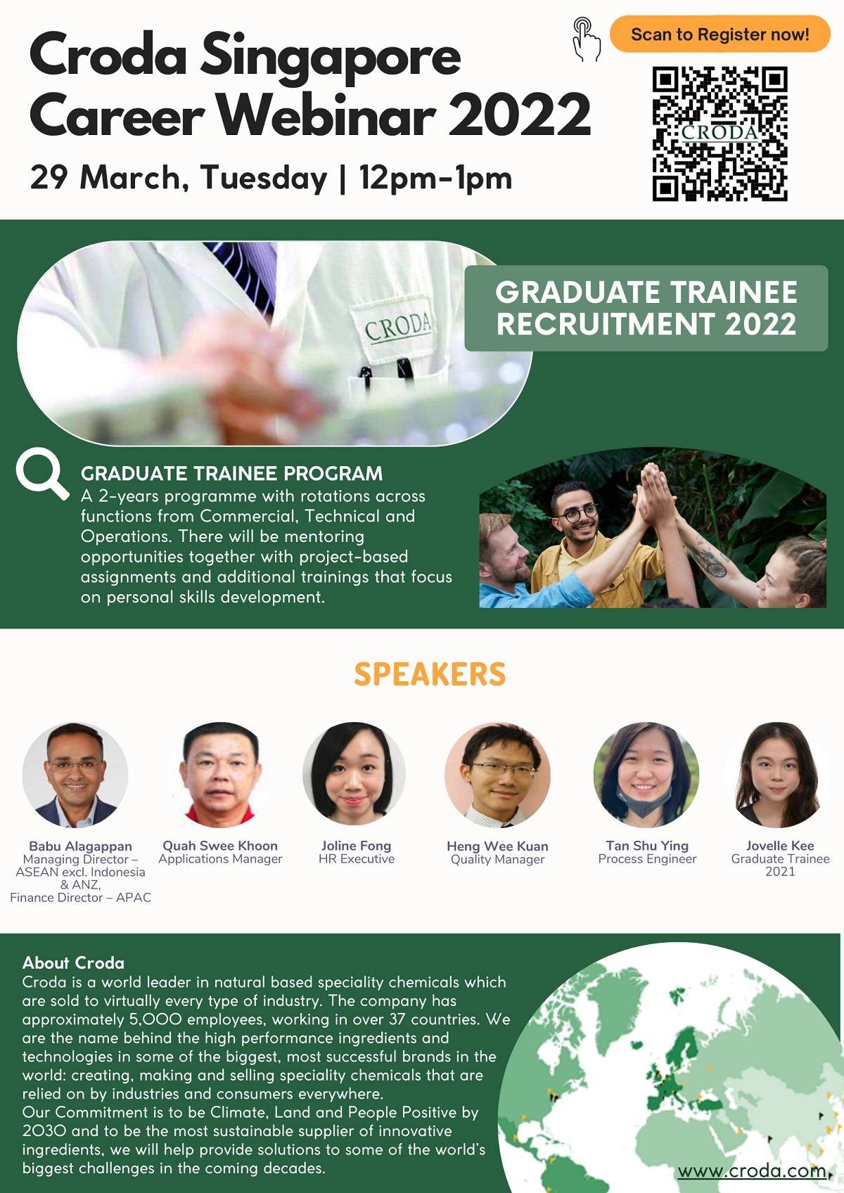 Croda Singapore Recruitment Talk 2024 - NUS Centre for Future-ready ...