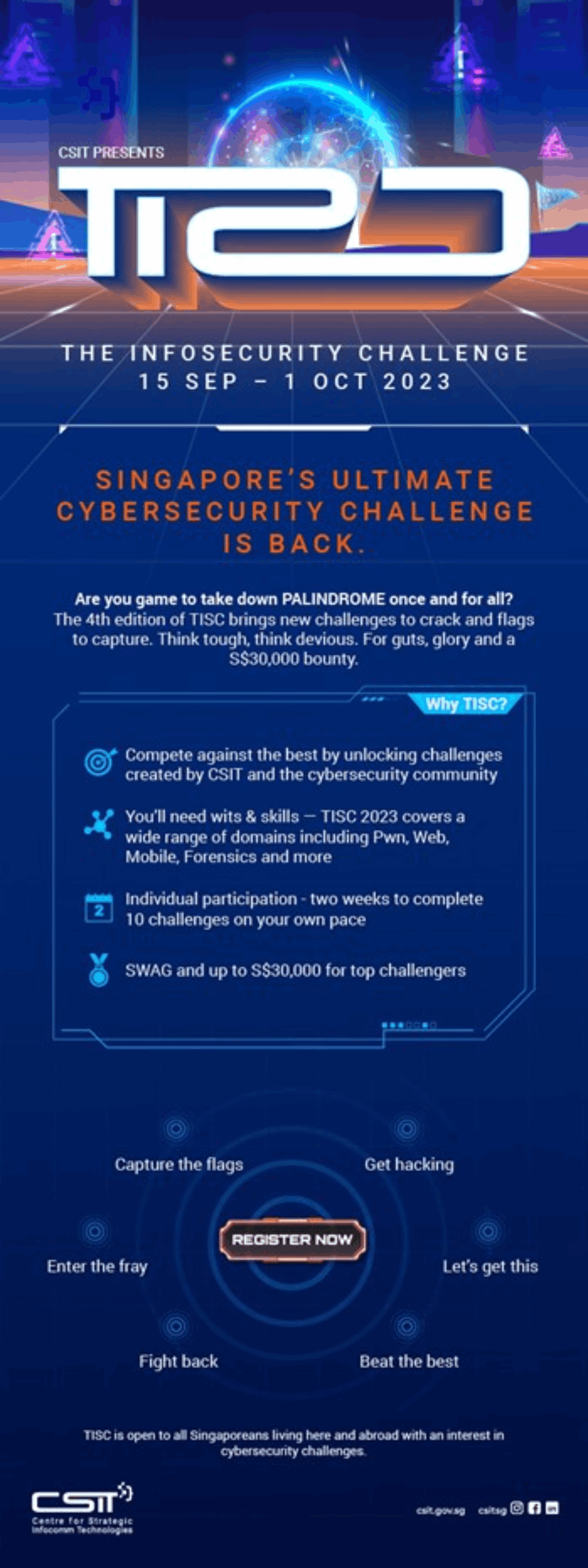 TISC 2023 - NUS Centre for Future-ready Graduates