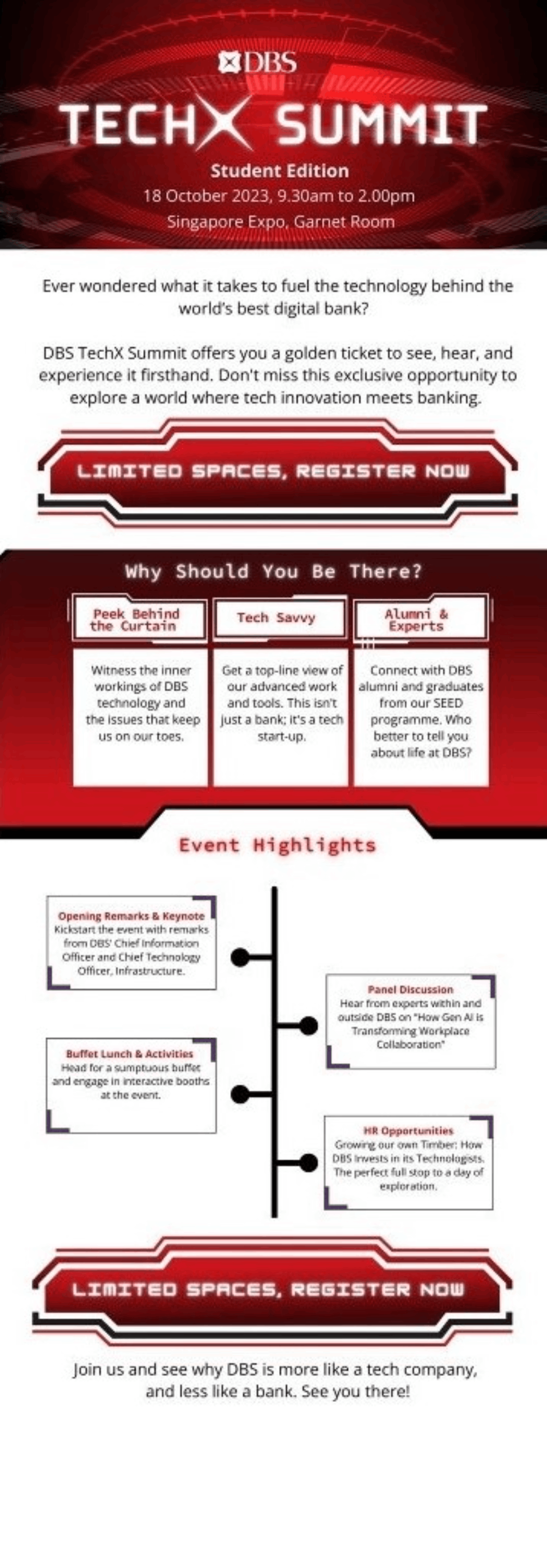 DBS TechX Summit - NUS Centre for Future-ready Graduates