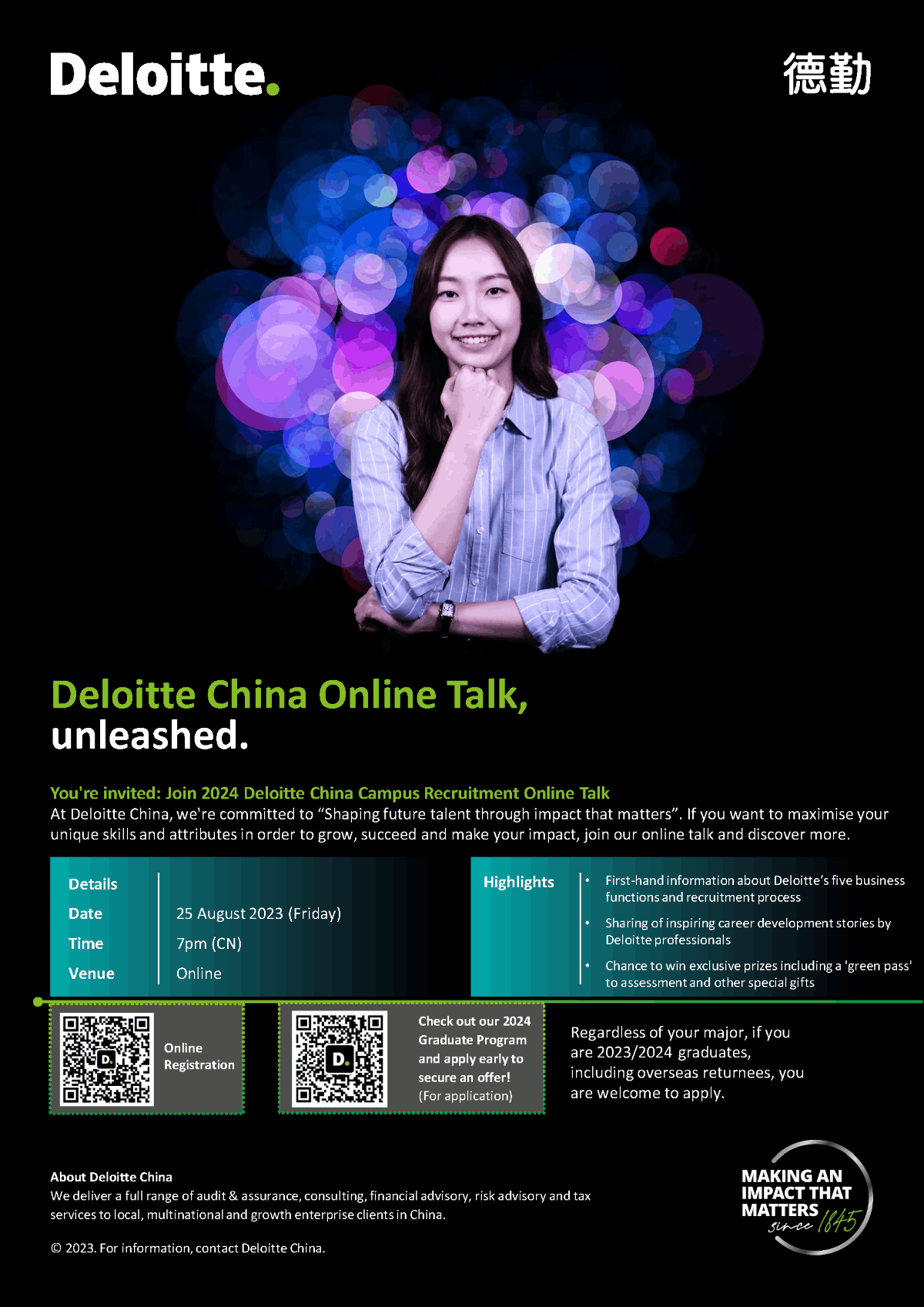 Deloitte China Online Talk, Unleashed - NUS Centre for Future-ready ...