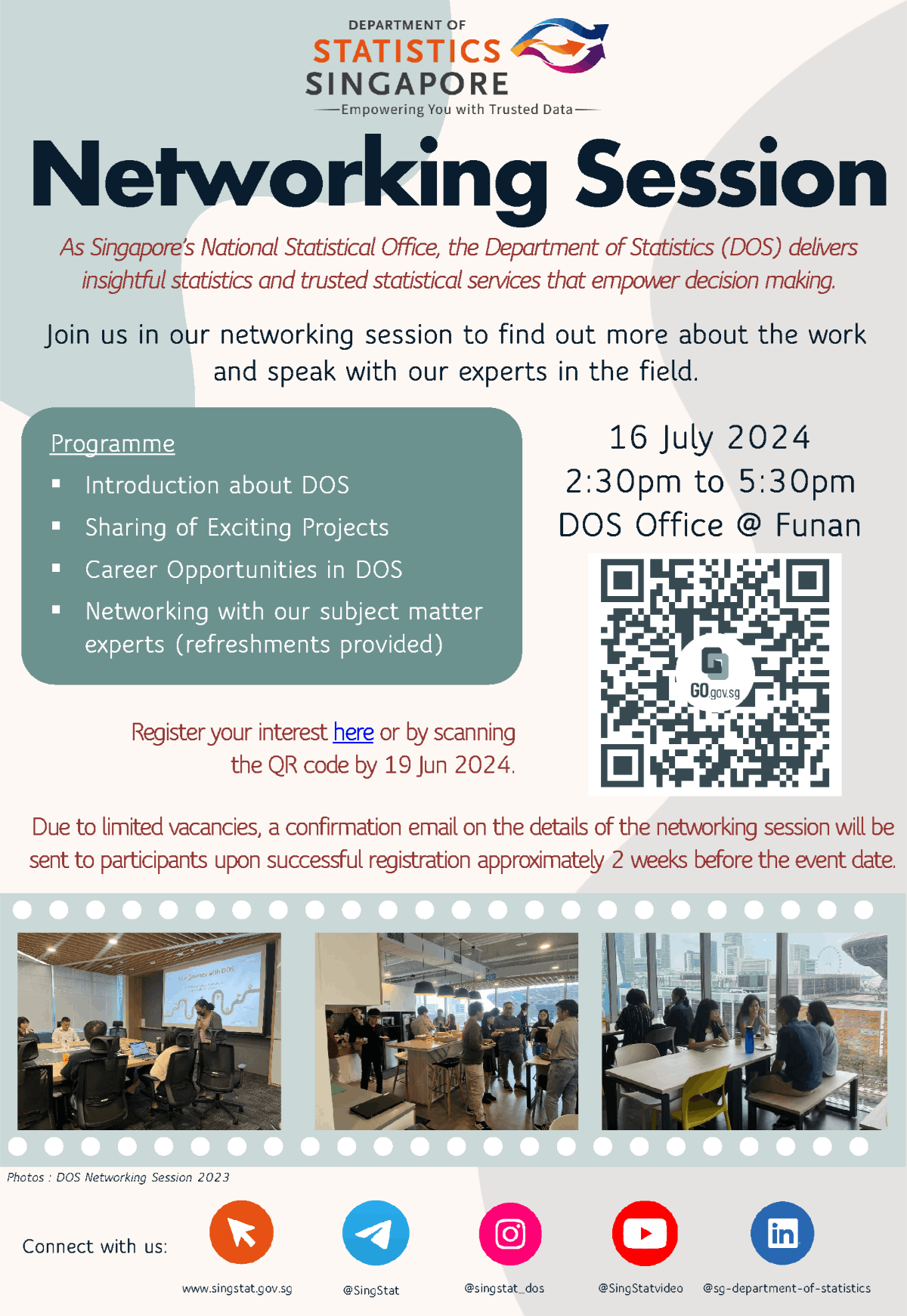 Department of Statistics Networking Session 2024 - NUS Centre for ...