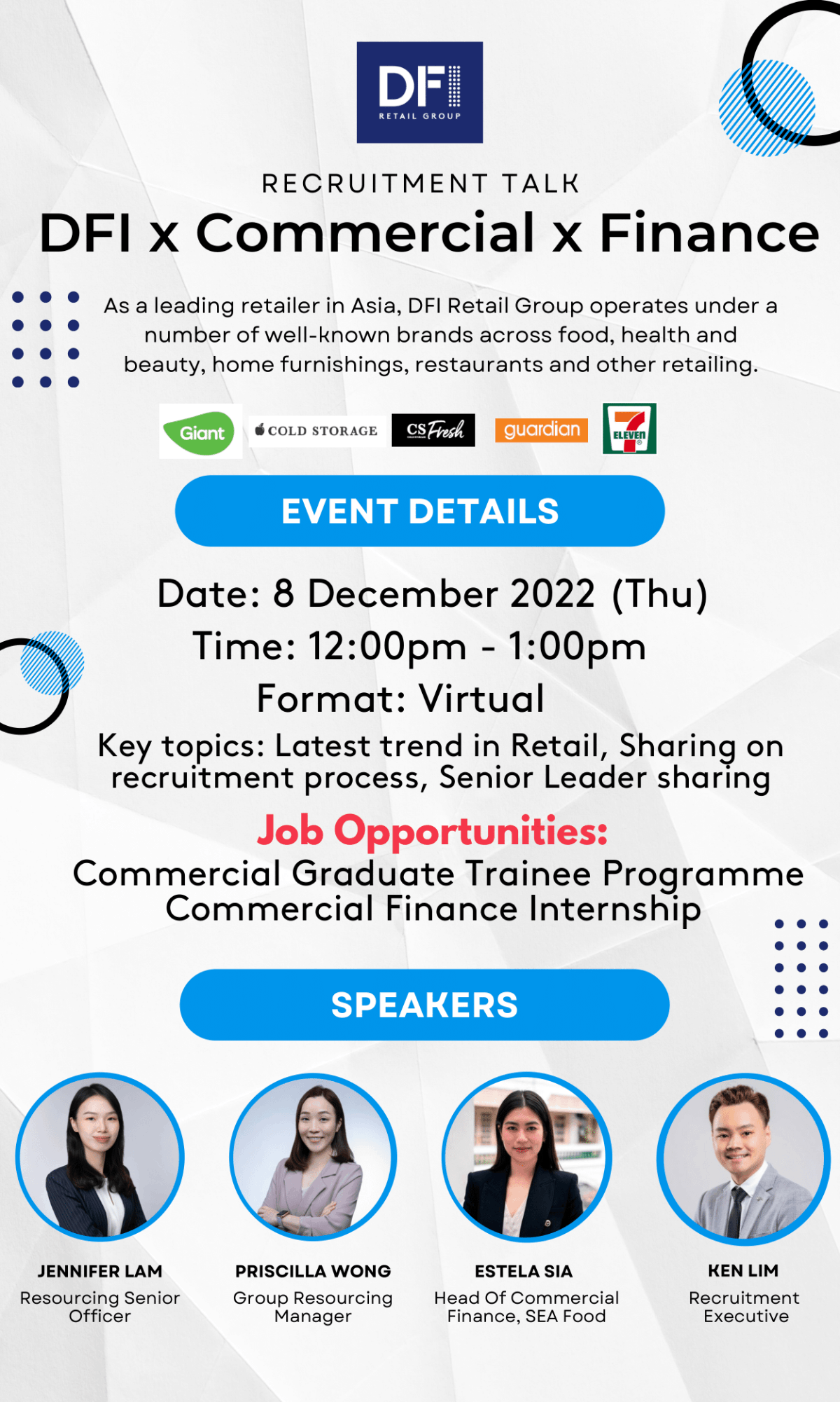 DFI Virtual Recruitment Talk - NUS Centre for Future-ready Graduates