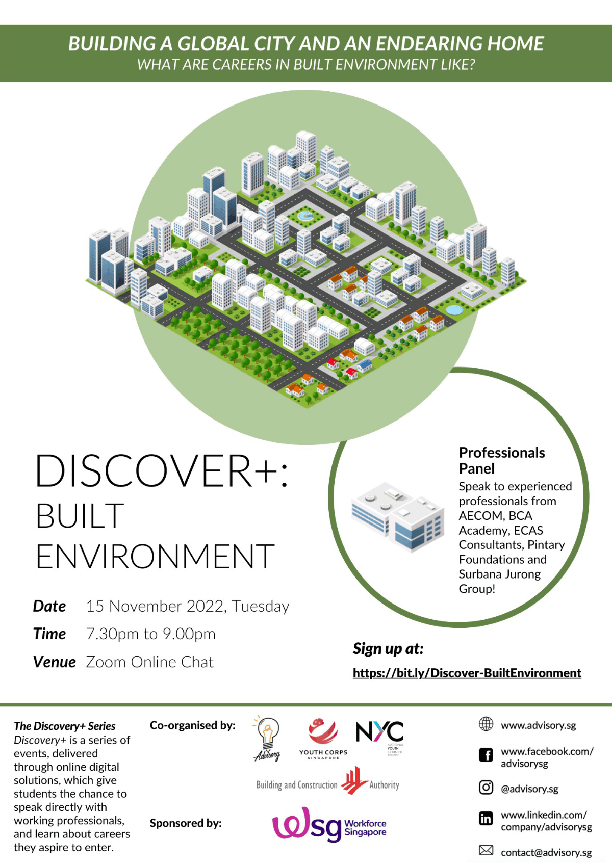 Discover+: Built Environment - NUS Centre for Future-ready Graduates