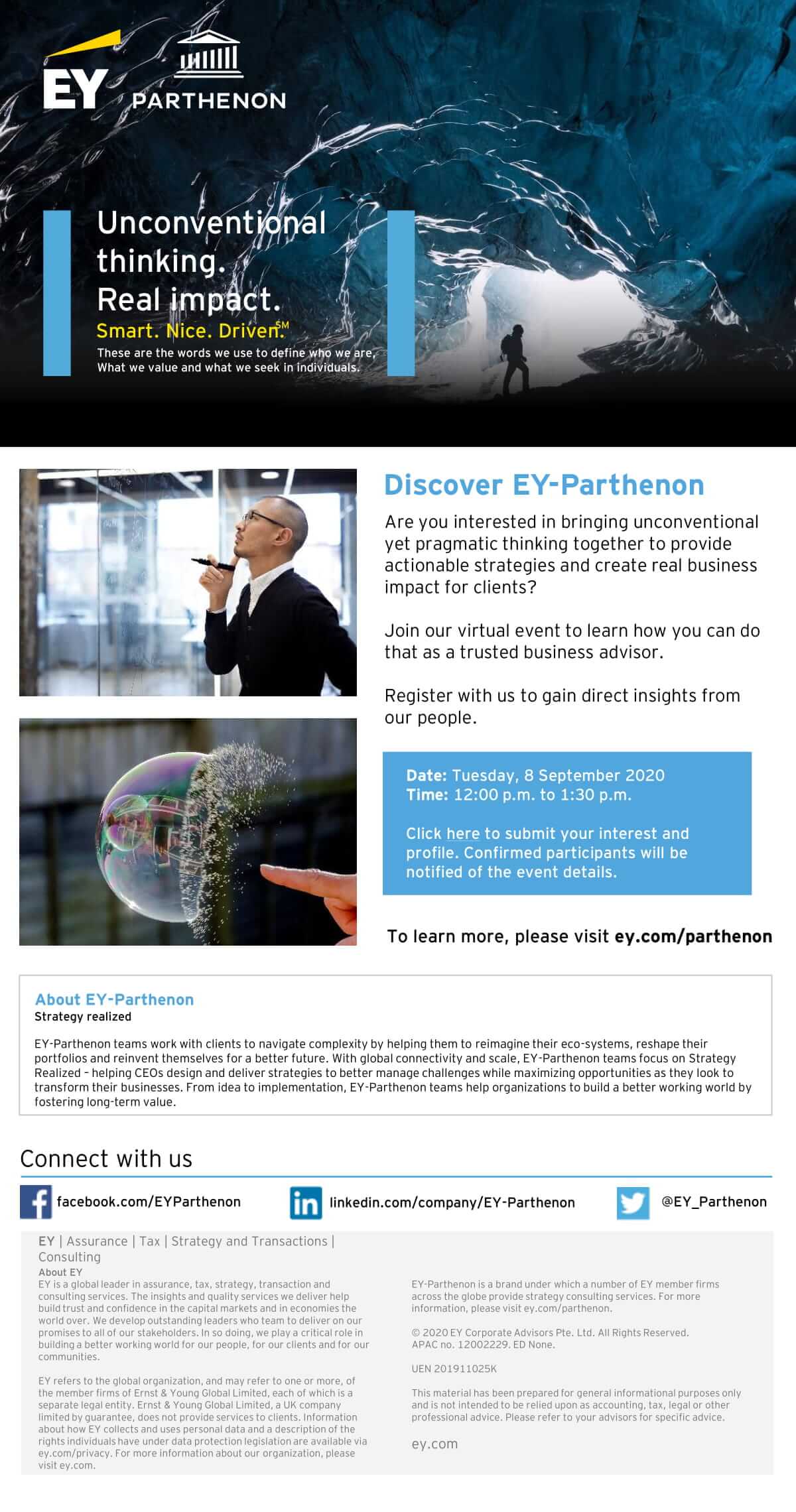 EY-Parthenon Recruitment Event 2024 - NUS Centre for Future-ready Graduates