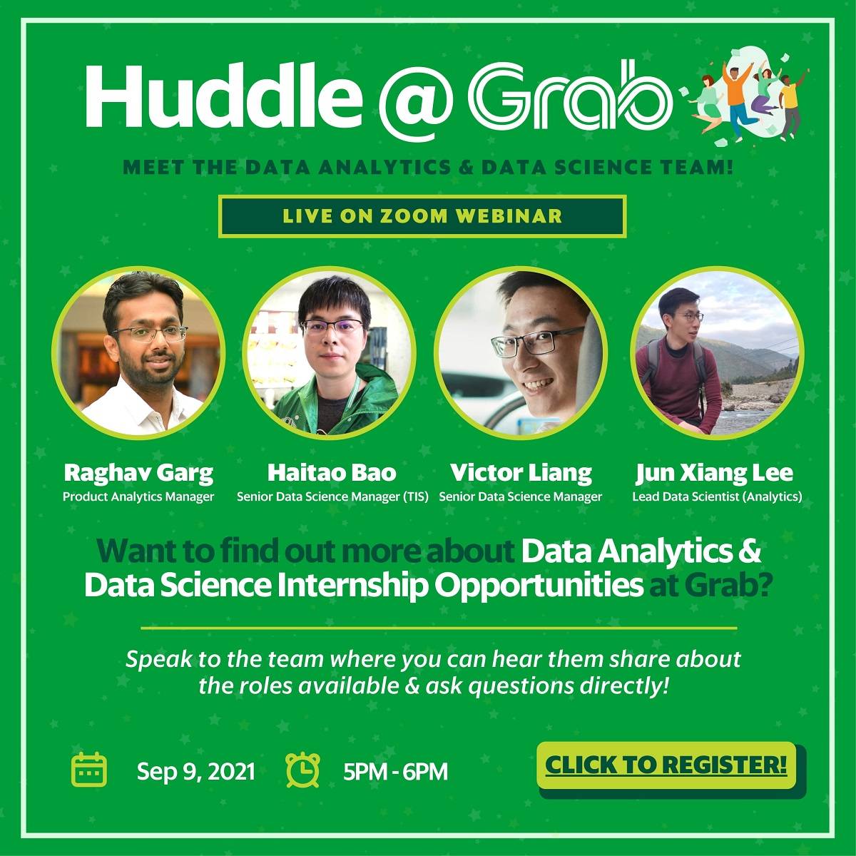 Huddle@Grab — Data Analytics & Data Science - NUS Centre for Future ...