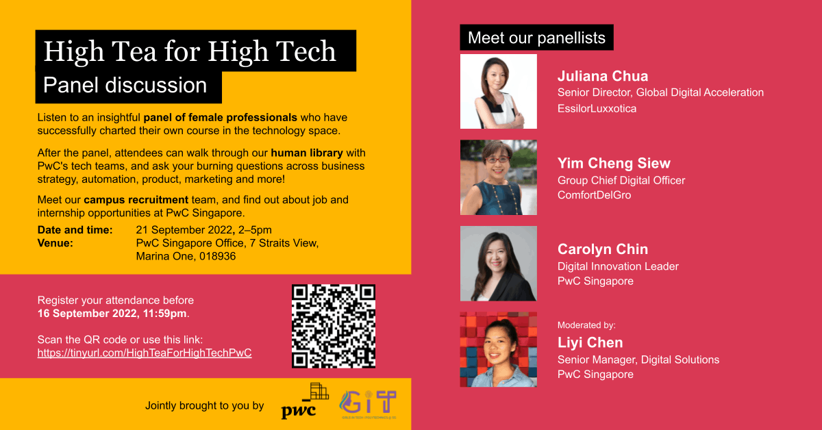 High Tea for High Tech Panel Discussion - NUS Centre for Future-ready ...