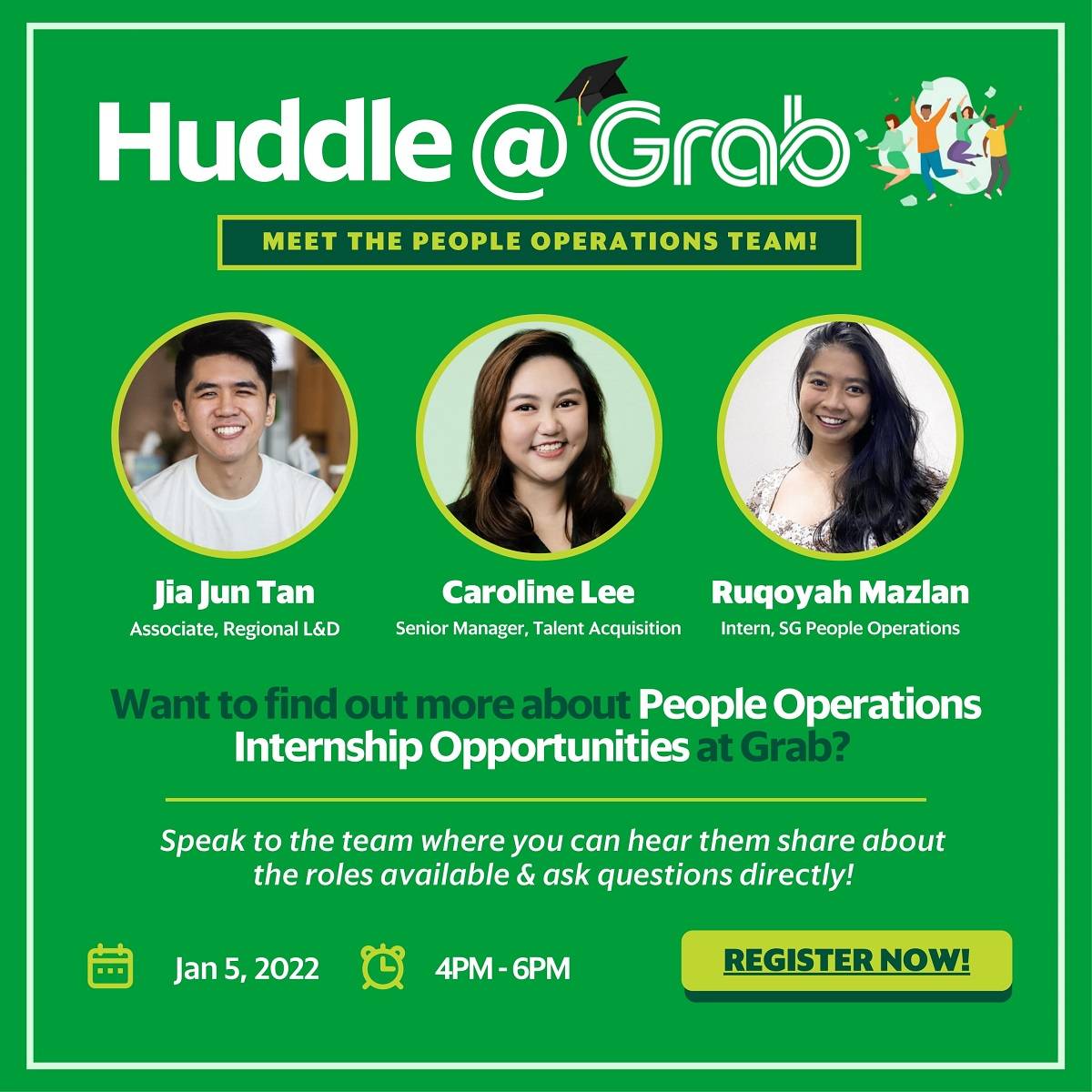 Huddle@Grab People Operations Internship Opportunities Webinar - NUS ...