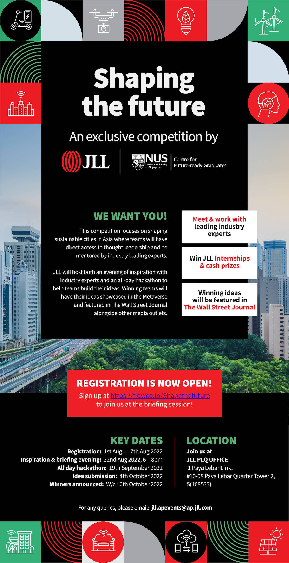Shaping the Future Competition by JLL - NUS Centre for Future-ready ...