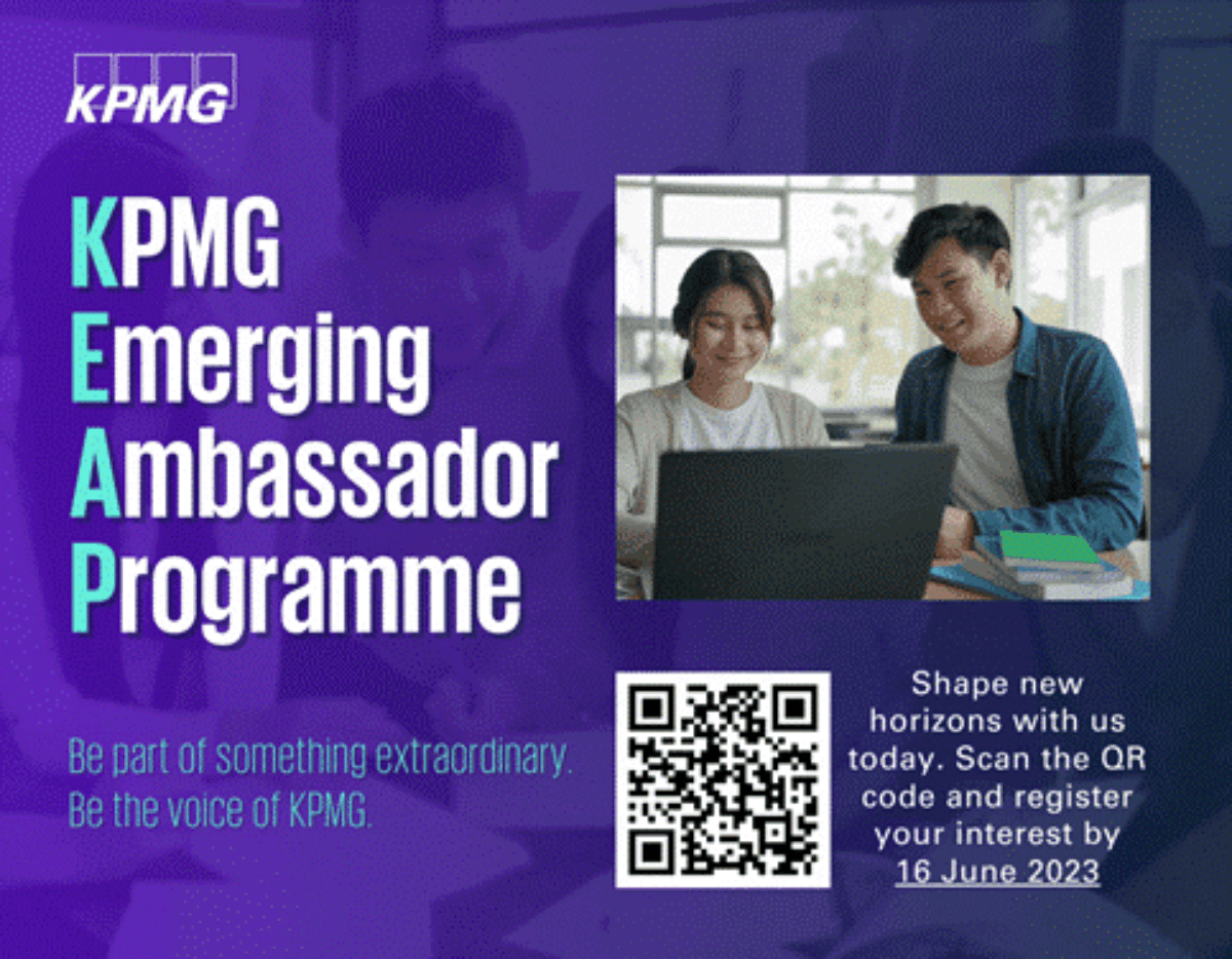 KPMG Emerging Ambassador Programme - NUS Centre for Future-ready Graduates