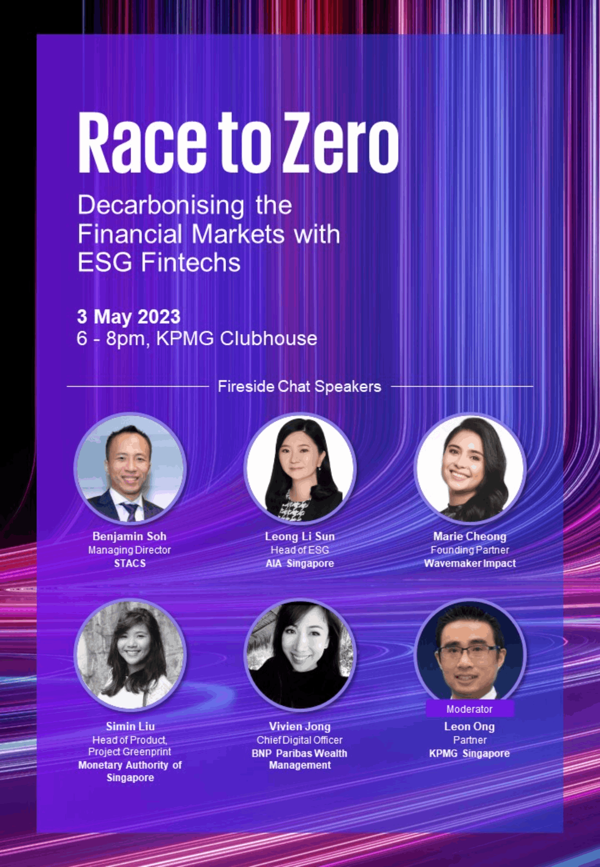 KPMG Green Fintech Fireside Chat Event - NUS Centre for Future-ready ...