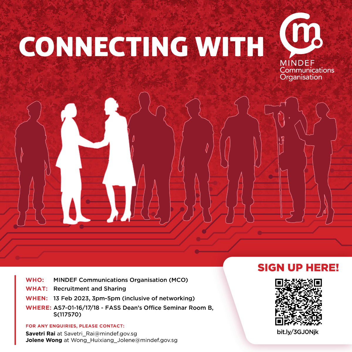 MINDEF Communications Organisation (MCO) Recruitment and Sharing - NUS ...