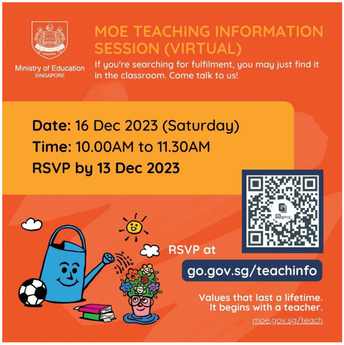 MOE Teaching Information Session (Virtual) - NUS Centre for Future ...