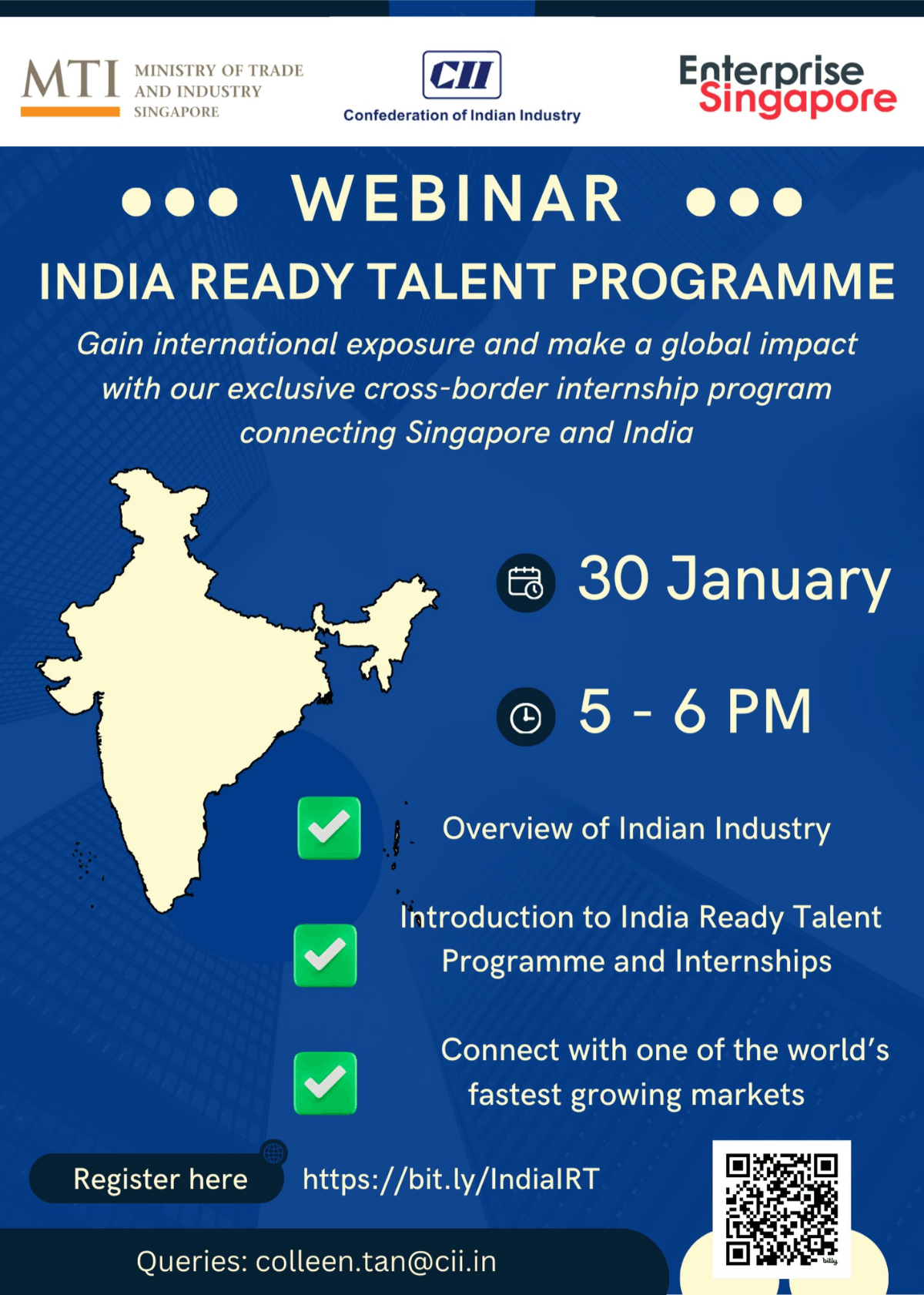 Elevate Your Career with our Cross-Border Internship Programme - India Ready Talent Programme ...