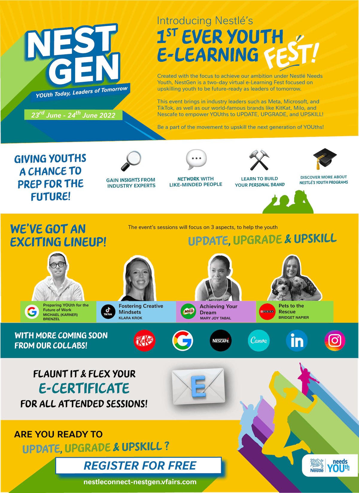 Nestlé's 1st Ever YOUth e-Fest - NUS Centre for Future-ready Graduates