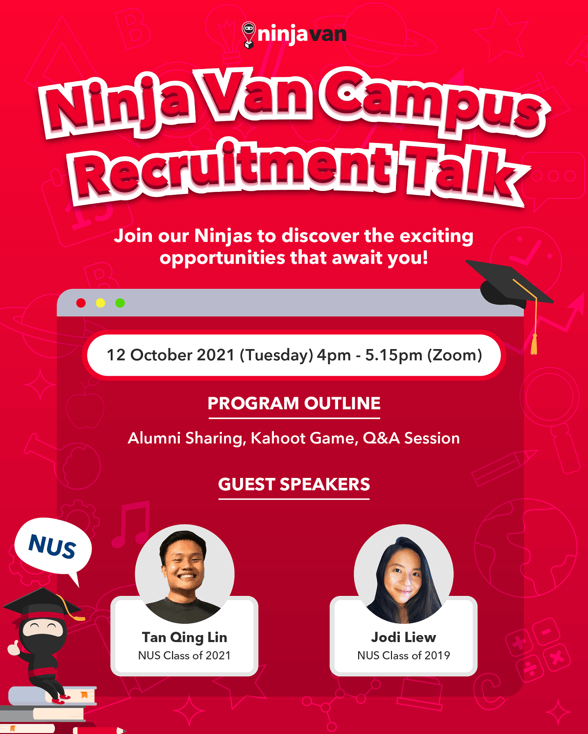 NUS Internship Day 2021: Ninja Van Information Session - NUS Centre for ...
