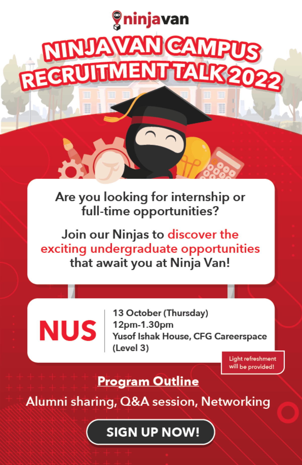 Ninja Van On-Campus Recruitment Talk 2022 - NUS Centre for Future-ready ...