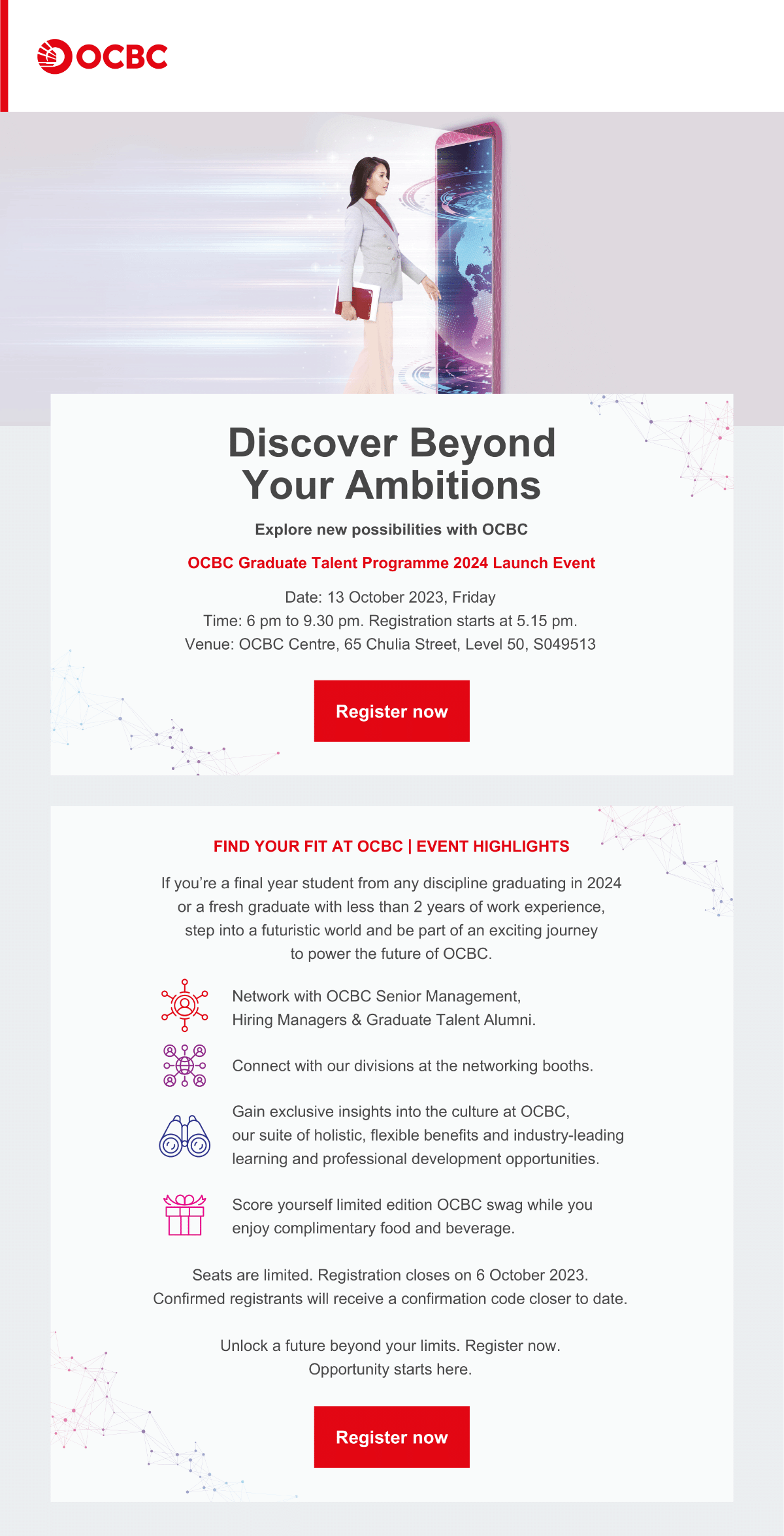 Unlock Your Potential - Your Future Starts Here With OCBC - NUS Centre ...