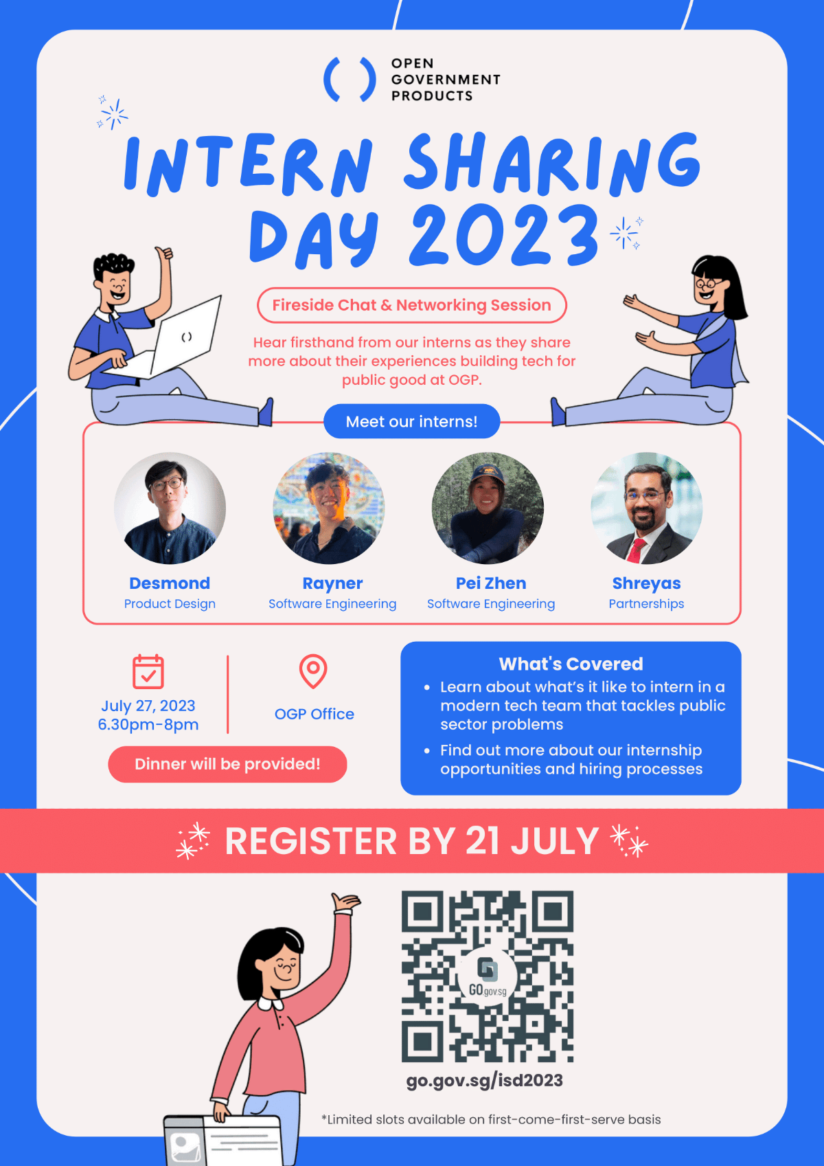 OGP Intern Sharing Day 2023 - NUS Centre for Future-ready Graduates