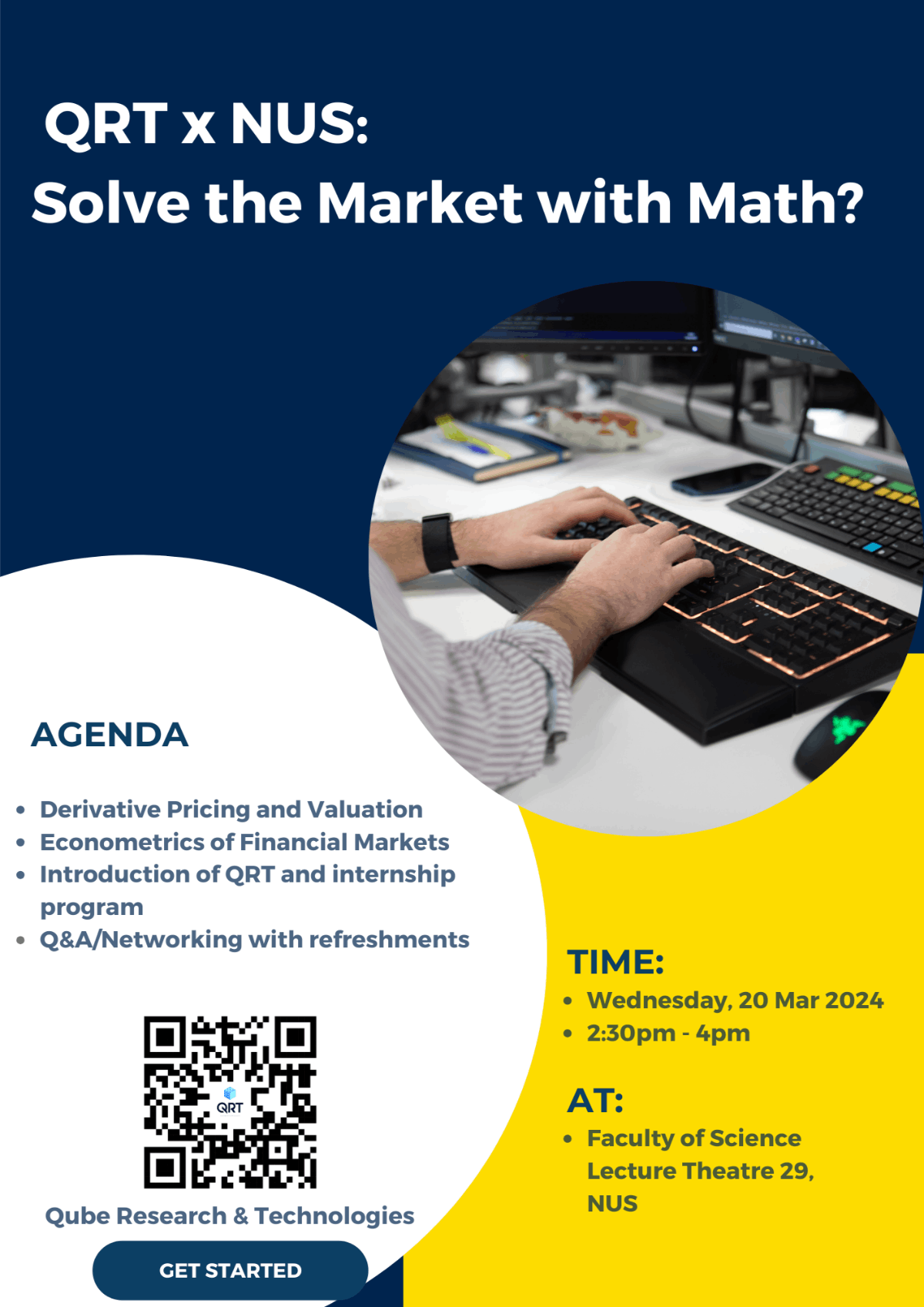 Vision of the Quantitative Future - 2025 NUS Campus Recruitment - NUS Centre for Future-ready ...