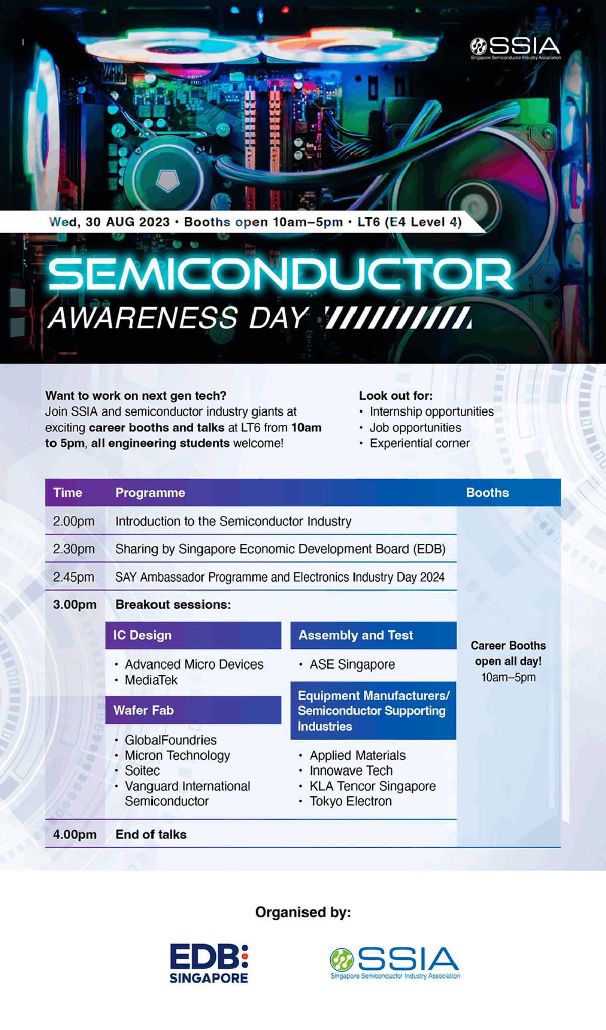 Semiconductor Awareness Day - NUS Centre for Future-ready Graduates