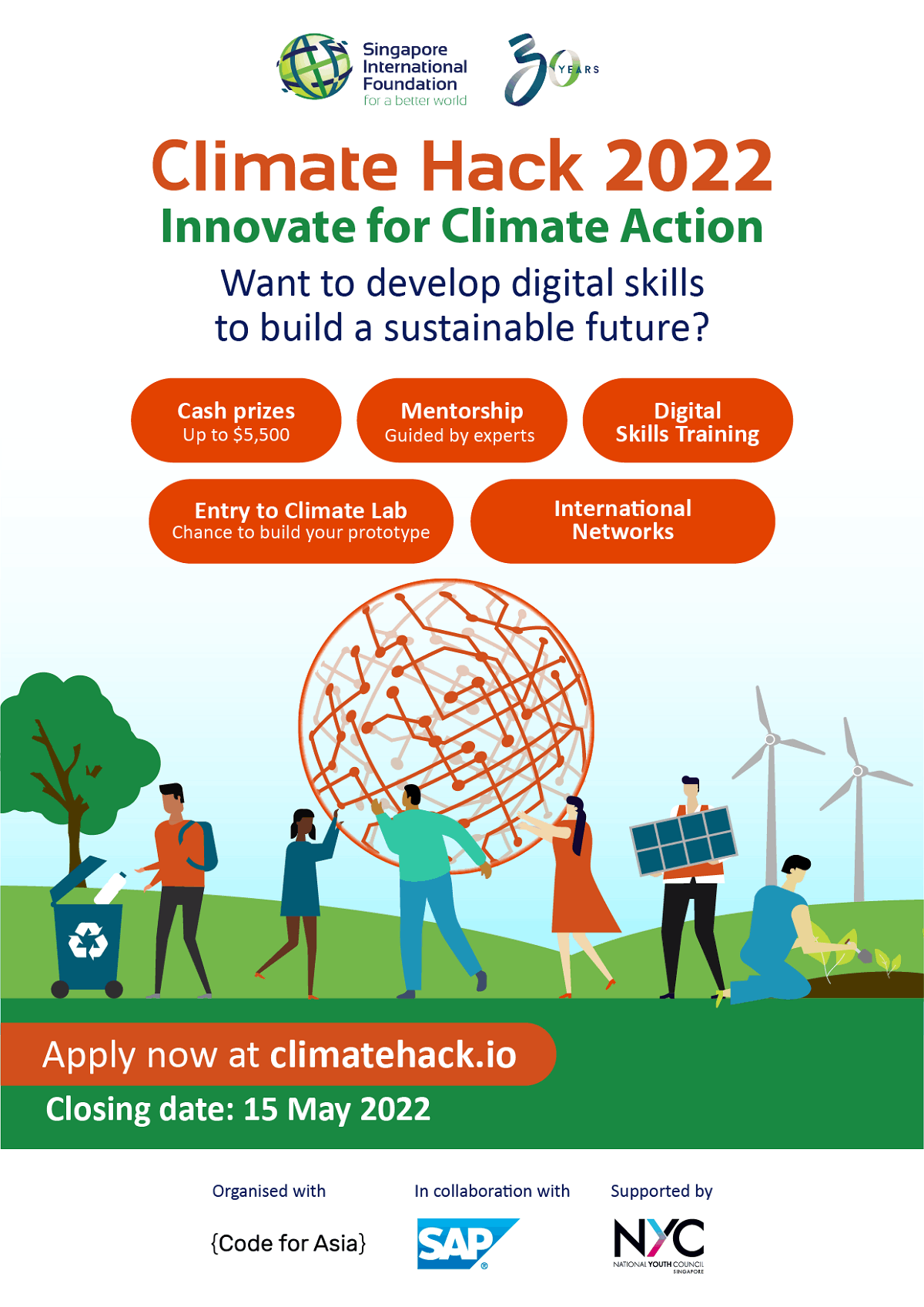 Climate Hack 2022 - NUS Centre for Future-ready Graduates