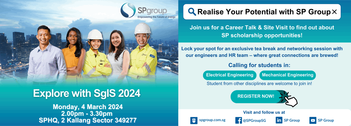 SP Group Explore with SgIS - NUS Centre for Future-ready Graduates