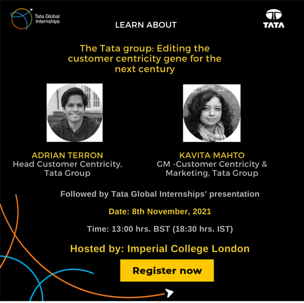Tata Global Internships — Leadership Talk - NUS Centre for Future-ready ...