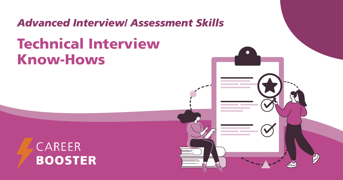 Technical Interview Know-Hows - NUS Centre for Future-ready Graduates