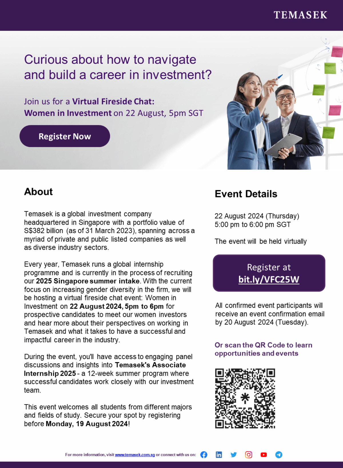 Virtual Fireside Chat : Women in Investment - NUS Centre for Future ...