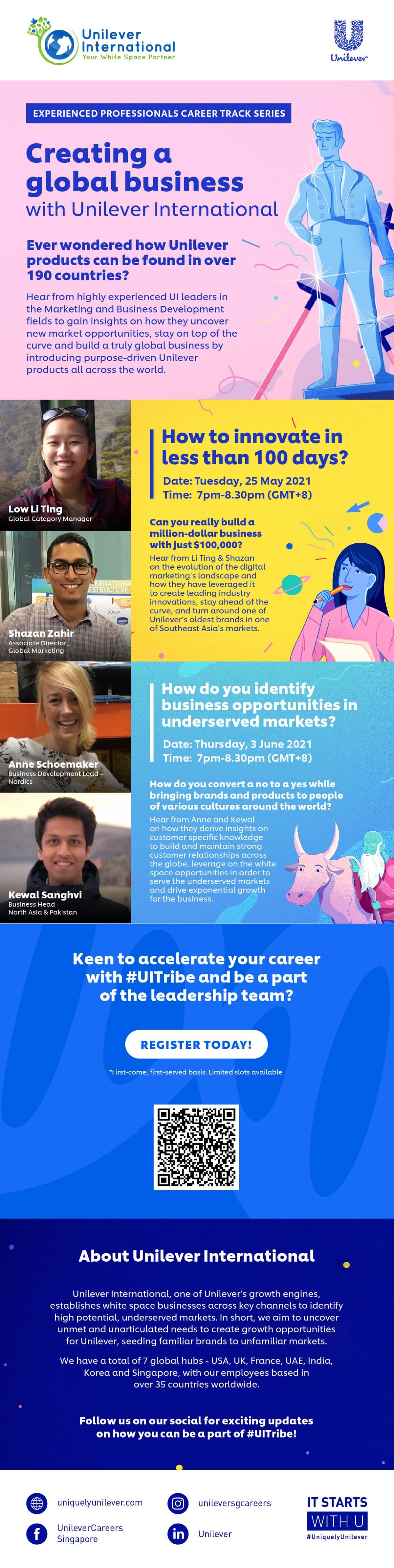 Unilever International Professional Career Track Series - NUS Centre ...